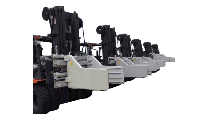 2.7 Tons Forklift Bale Clamp Attachments - Fujian Huamai Machinery Co ...